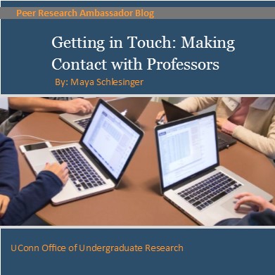 Getting In Touch: Making Contact with Professors | Office of ...