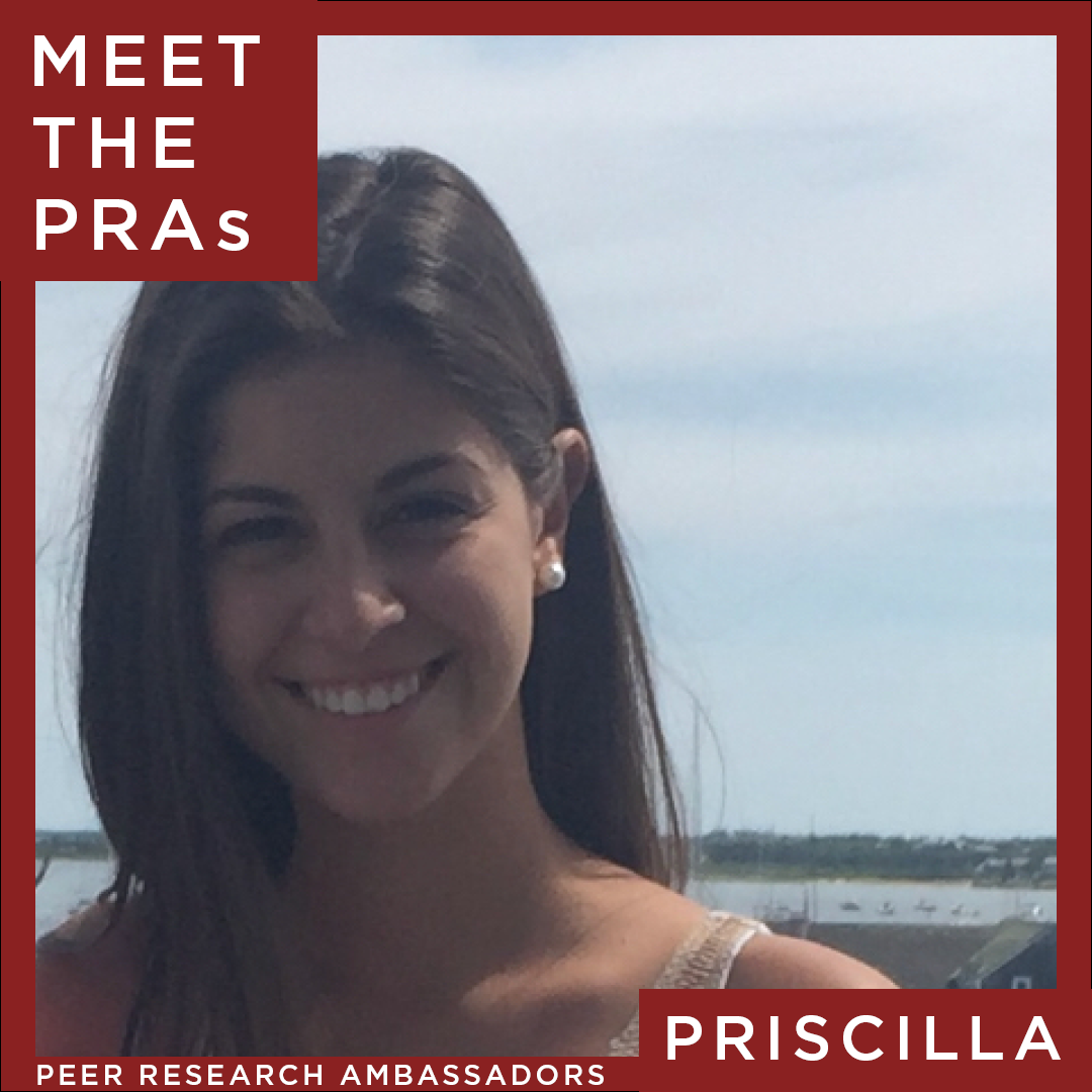 Meet the PRAs: Priscilla Grillakis | Office of Undergraduate Research
