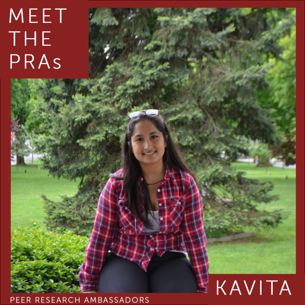 Meet the PRAs: Kavita Rana | Office of Undergraduate Research