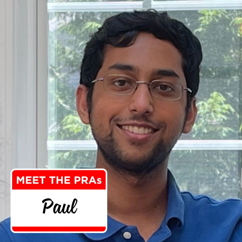 Meet the PRAs - Paul Isaac | Office of Undergraduate Research