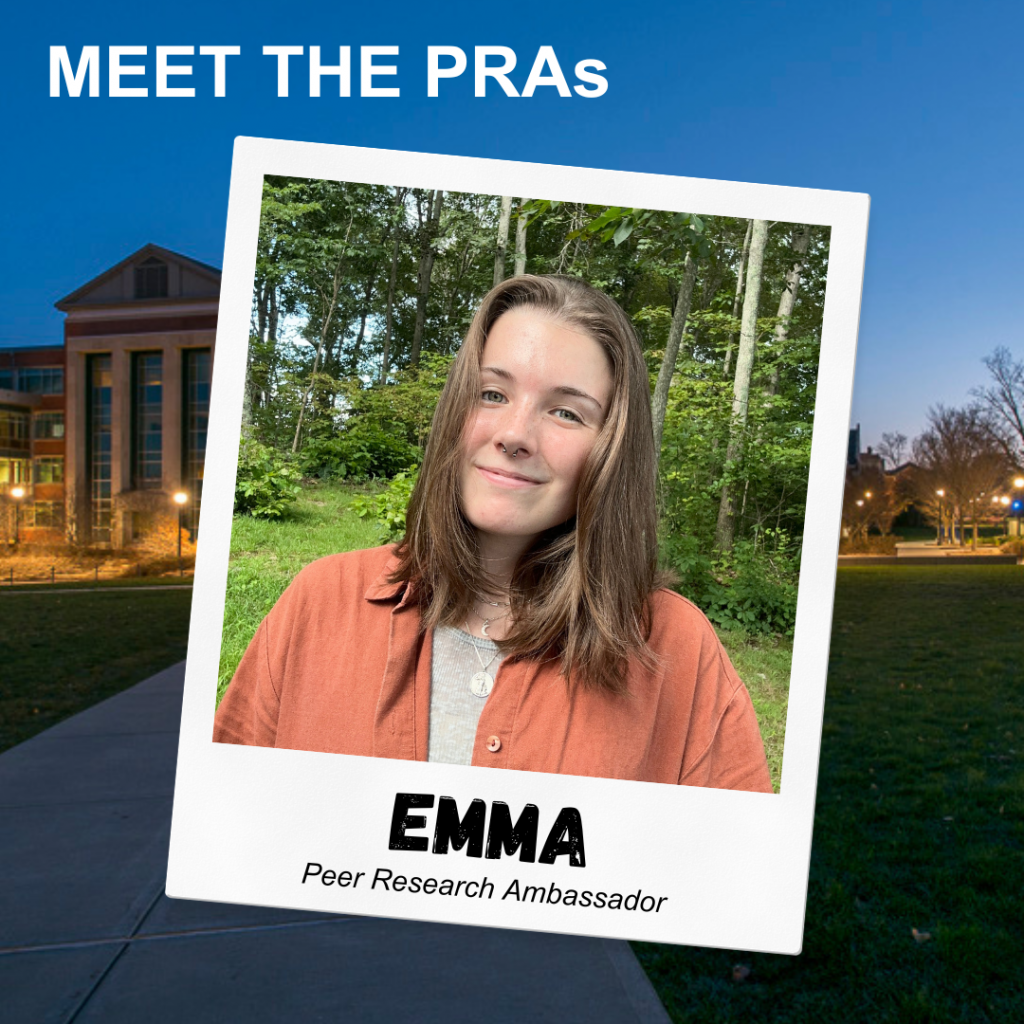 Meet the PRAs - Emma Beard | Office of Undergraduate Research