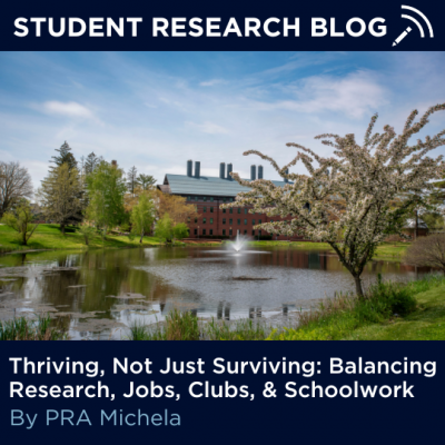 Thriving, Not Just Surviving: Balancing Research, Jobs, Clubs ...